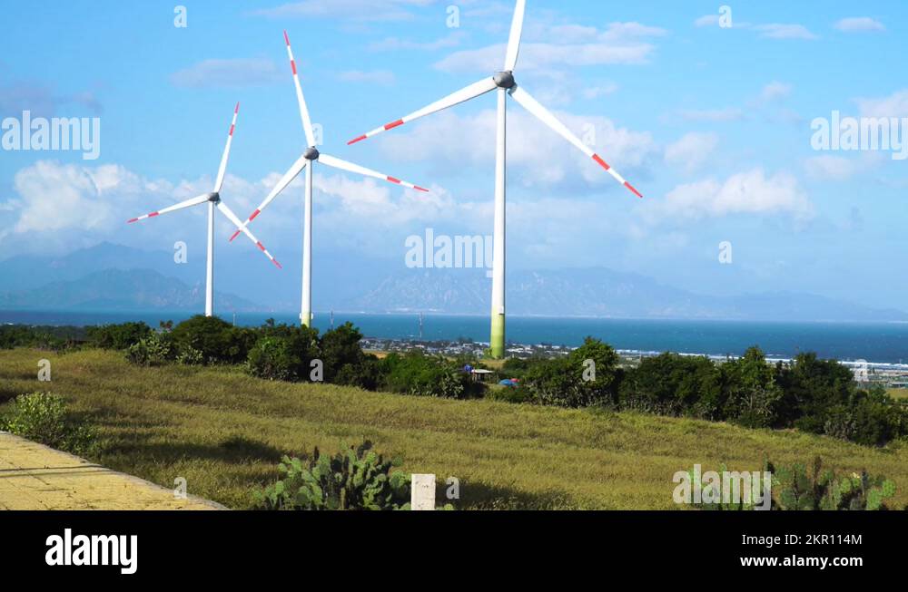 Natural resources wind turbine generator Stock Videos & Footage - HD ...