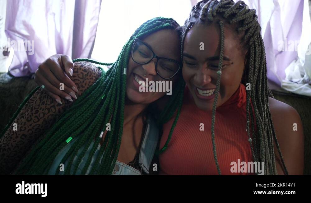 Two black women hugging each other Stock Videos & Footage - HD and 4K ...