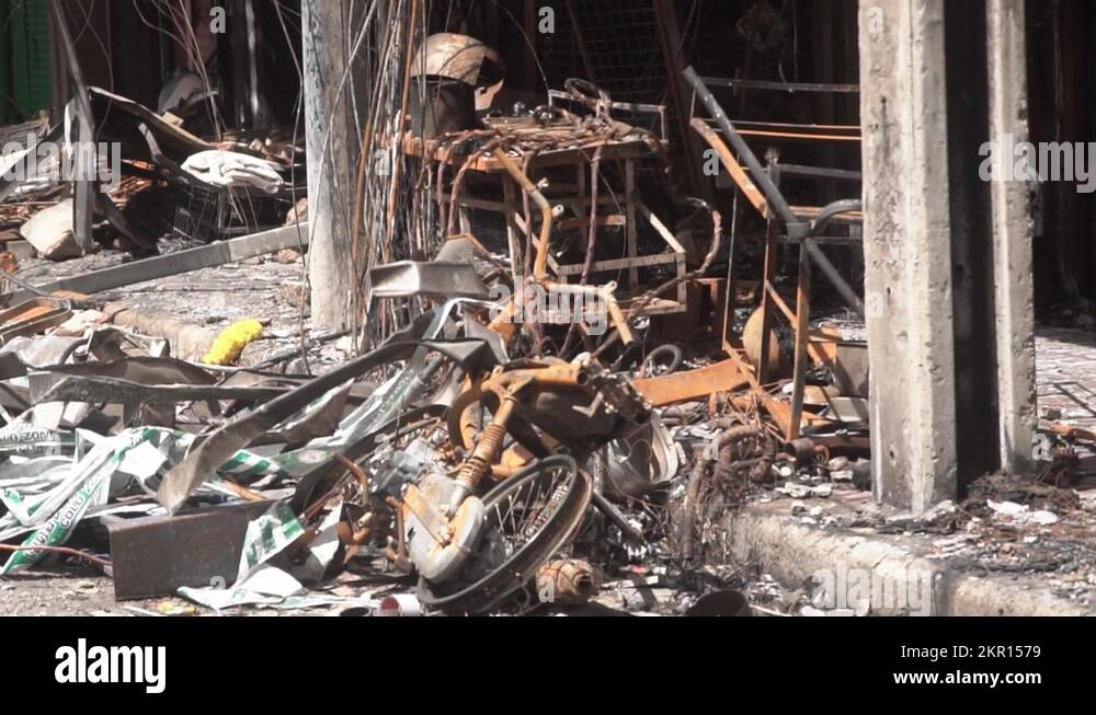 Demolition building damaged fire in Stock Videos & Footage - HD and 4K ...