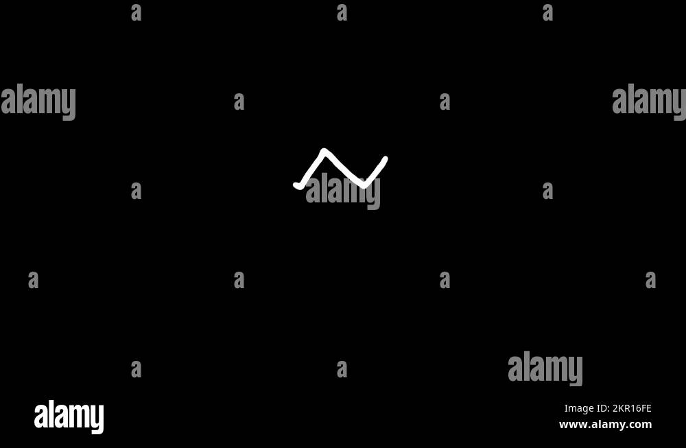 Animated Zig Zag line Background Stock Video Footage - Alamy