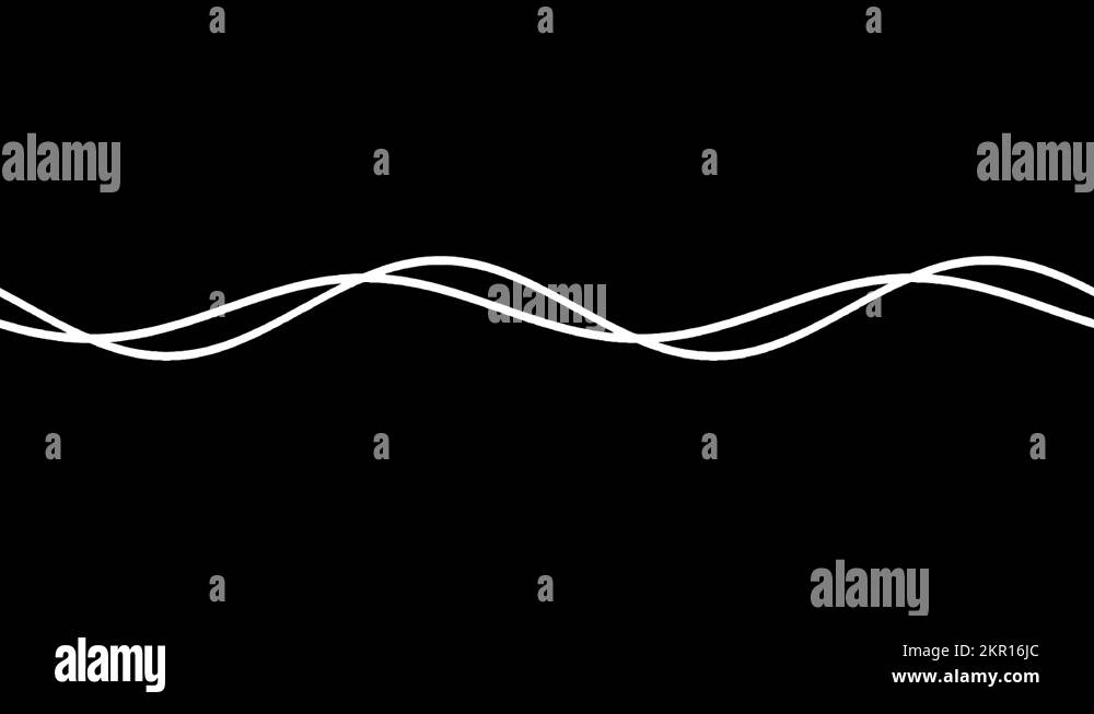 Wave line drawing Stock Videos & Footage - HD and 4K Video Clips - Alamy