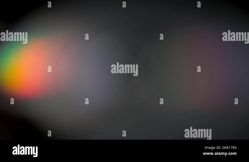 Multi-Colored Rainbow Light Flares Prism Rainbow Light Flares Overlay ...