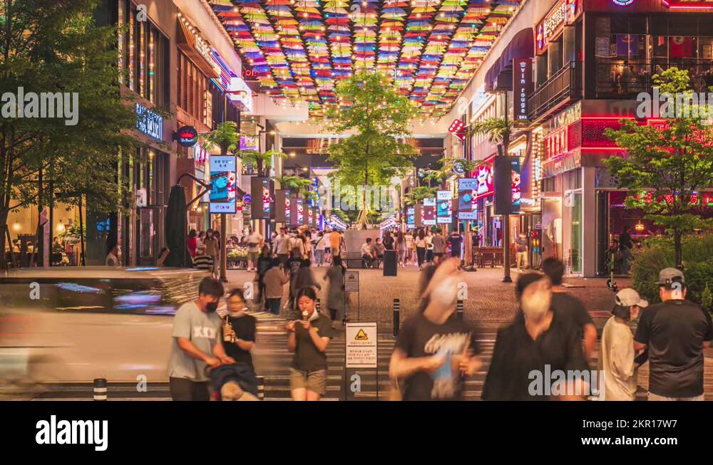 TimeLapse 4 k technopark Songdo in Songdo technopark, Incheon, South ...