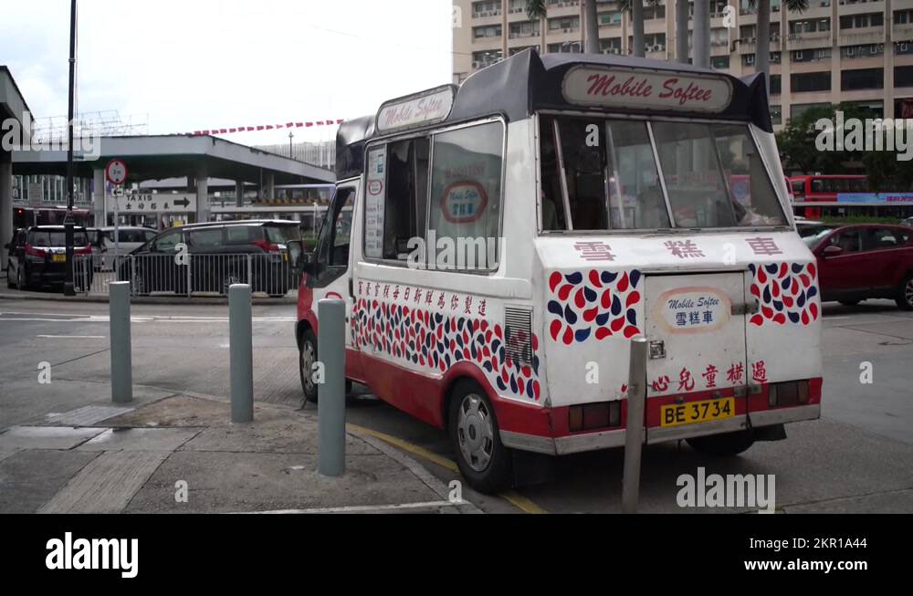 Ice cream delivery truck Stock Videos & Footage - HD and 4K Video Clips ...