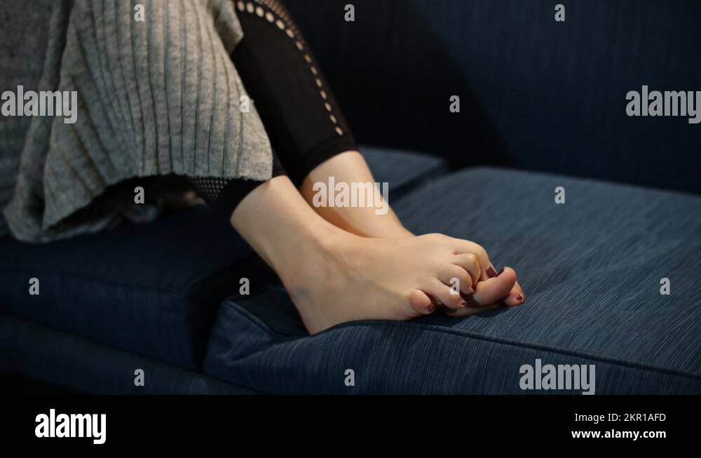 Curled up feet Stock Videos & Footage - HD and 4K Video Clips - Alamy