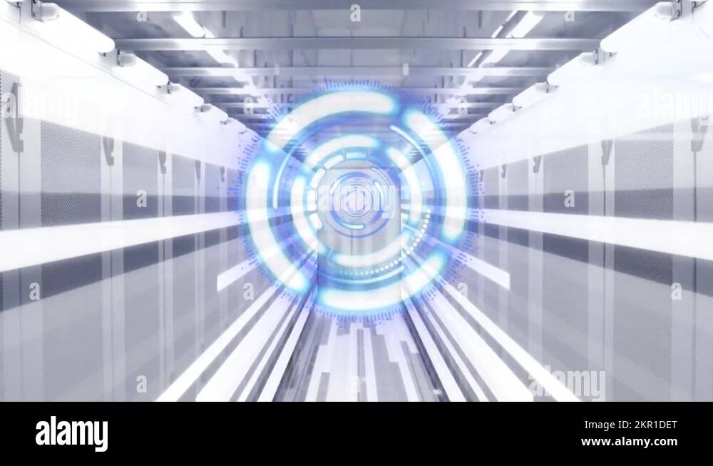 Animation processing circle over lights Stock Videos & Footage - HD and 4K Video Clips - Alamy