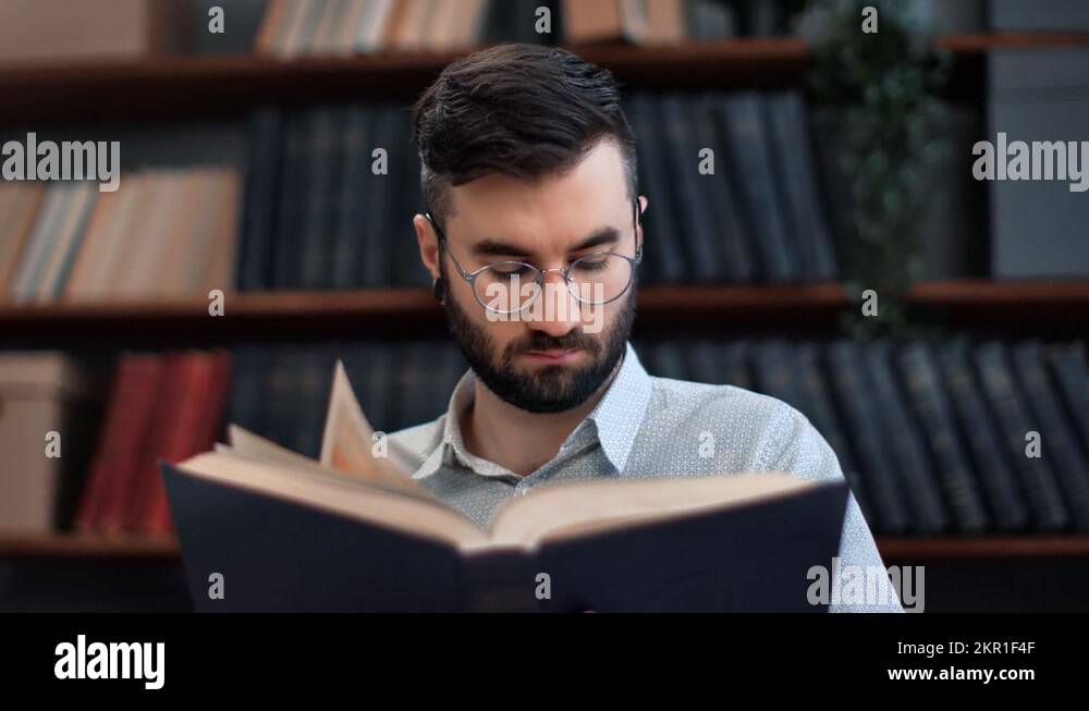 Vintage man reading paper Stock Videos & Footage - HD and 4K Video ...