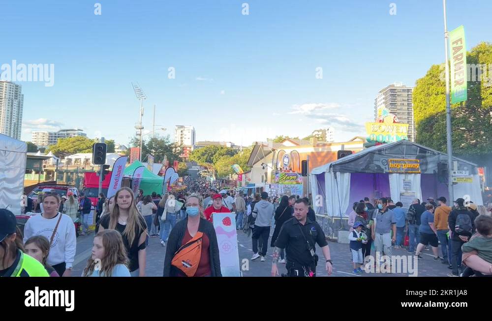 Annual agricultural exhibition, Ekka Royal Queensland Show held at ...