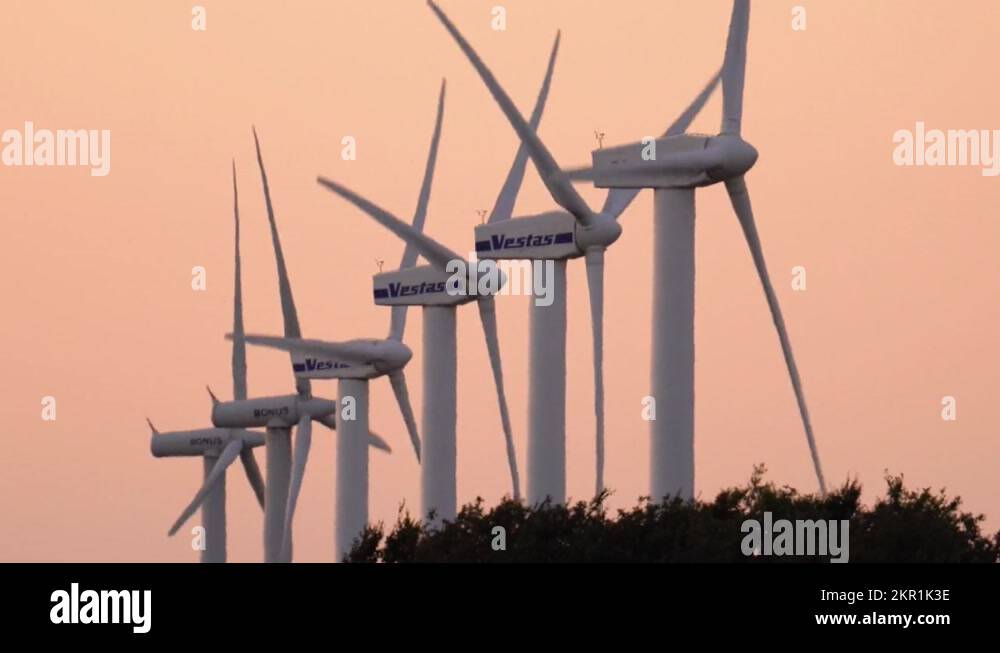 Vestas wind turbines Stock Videos & Footage - HD and 4K Video Clips - Alamy