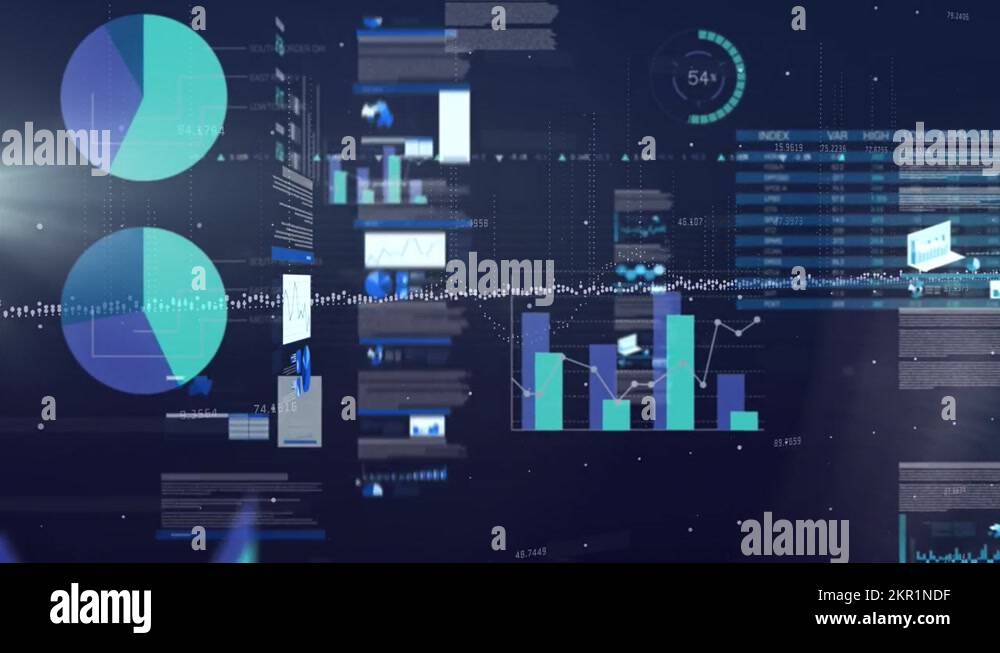Financial and business chart and graphs Stock Videos & Footage - HD and ...