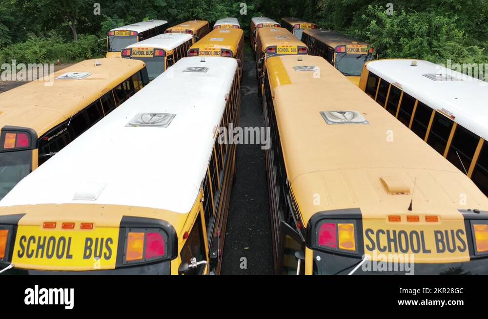 School bus parking Stock Videos & Footage - HD and 4K Video Clips - Alamy