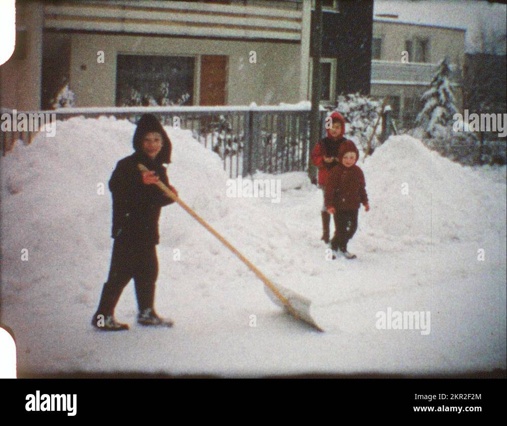 Children in snow 1960s Stock Videos & Footage - HD and 4K Video Clips ...