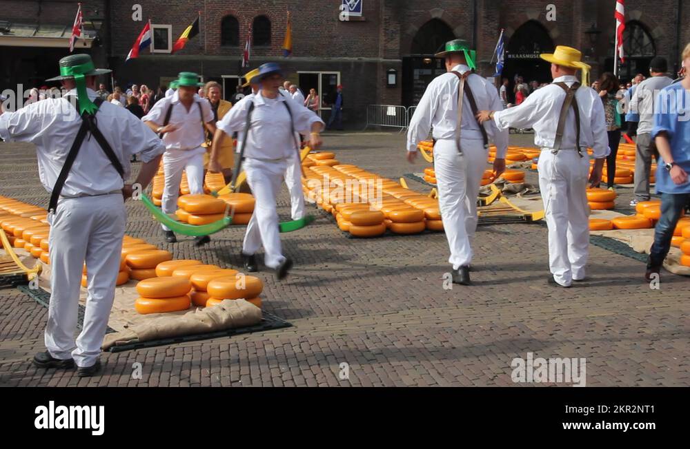 Traditional dutch cheese carriers Stock Videos & Footage - HD and 4K ...