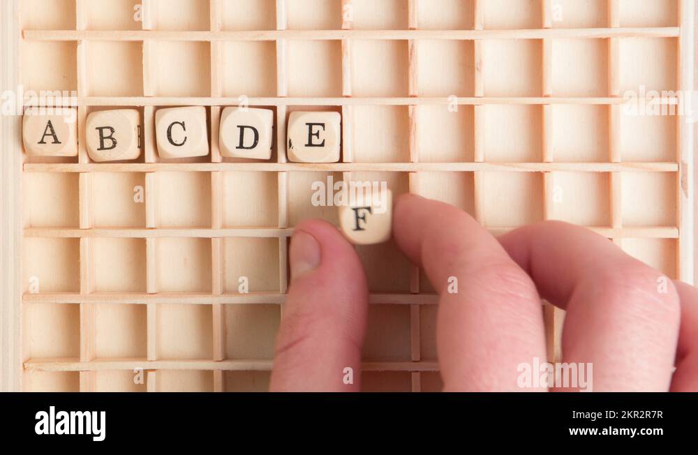 Alphabet dice Stock Videos & Footage - HD and 4K Video Clips - Alamy