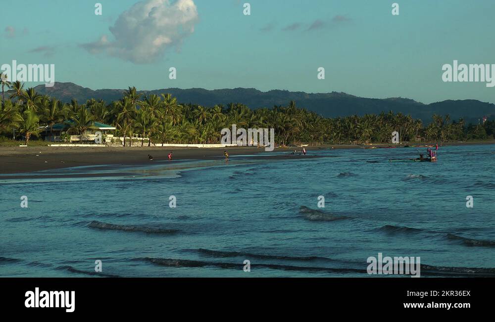 Datu Sumakwel Beach in Province Antique in the Philippines Stock Video ...