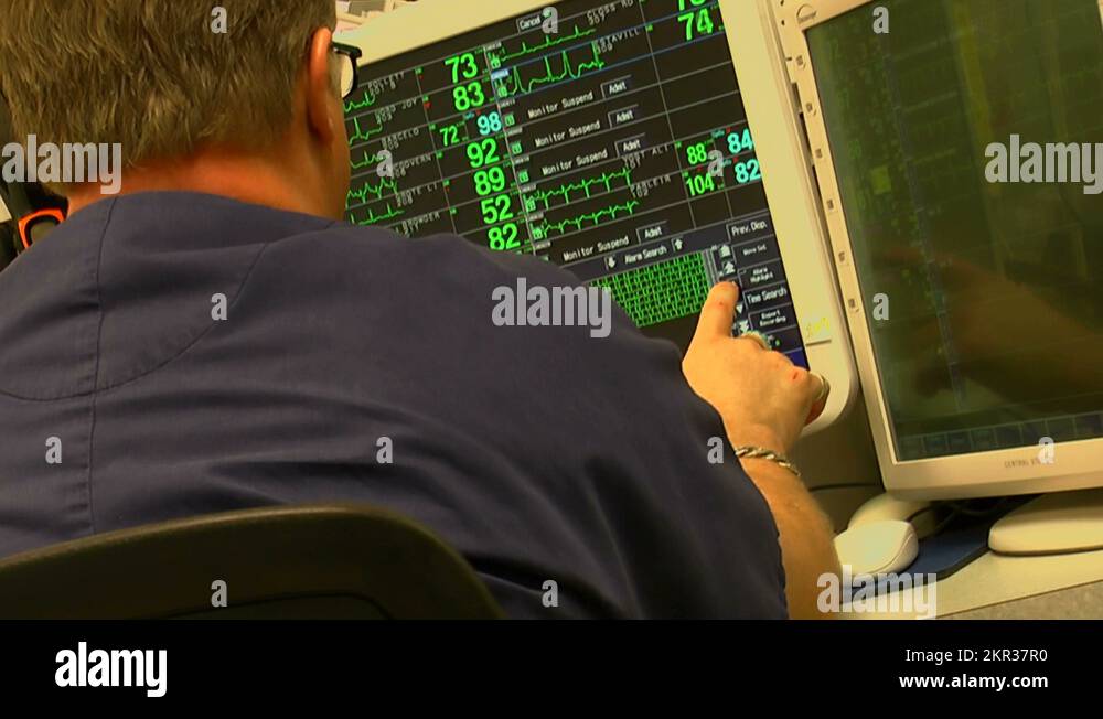 Hospital monitoring station Stock Videos & Footage - HD and 4K Video ...