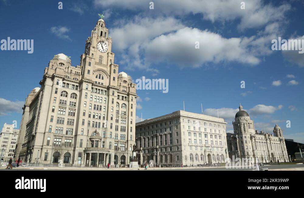 Cunard building and port of liverpool building Stock Videos & Footage ...