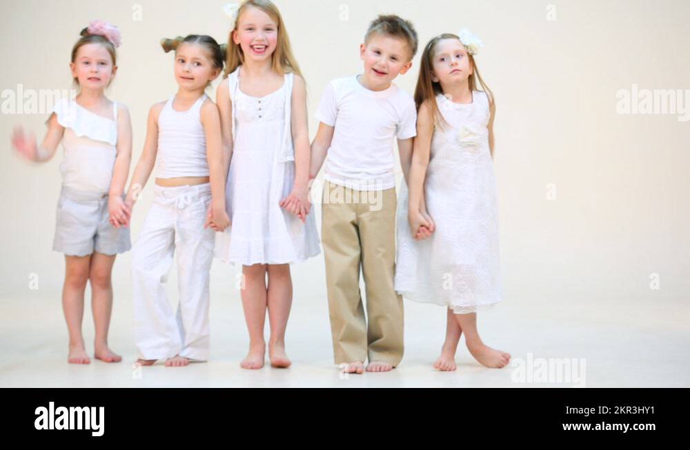 Children in line holding hands Stock Videos & Footage - HD and 4K Video ...