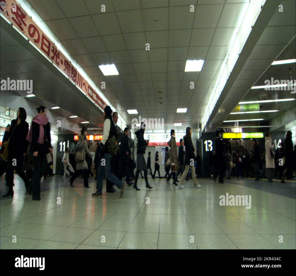 Tokyo subway at rush hour Stock Videos & Footage - HD and 4K Video ...
