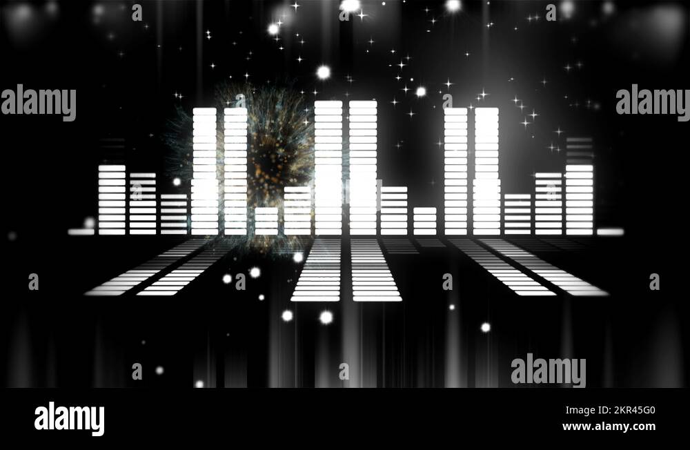 Sound graphic equalizer 7 Stock Video Footage - Alamy