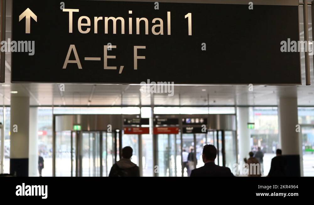 Airport terminal sign directions Stock Videos & Footage - HD and 4K ...