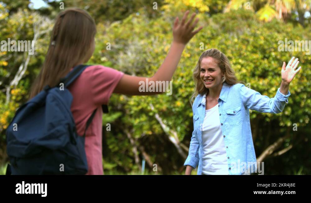 Waving goodbye to each other Stock Videos & Footage - HD and 4K Video ...