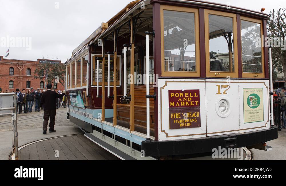 Push Pull Turn Around, Railway Turntable, San Francisco Trolley Cable ...