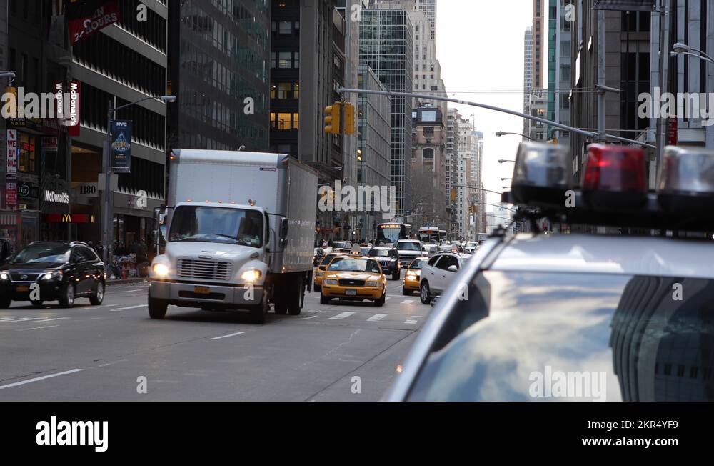 NYPD Lamp Lights Patrol Car, New York Police Department, City Law ...