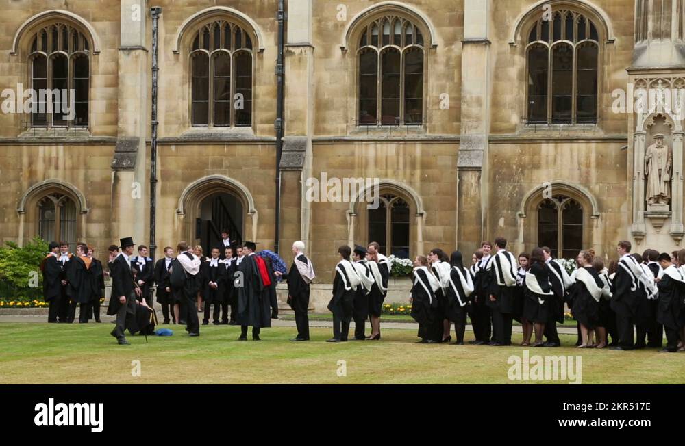 Cambridge graduation ceremony Stock Videos & Footage - HD and 4K Video ...