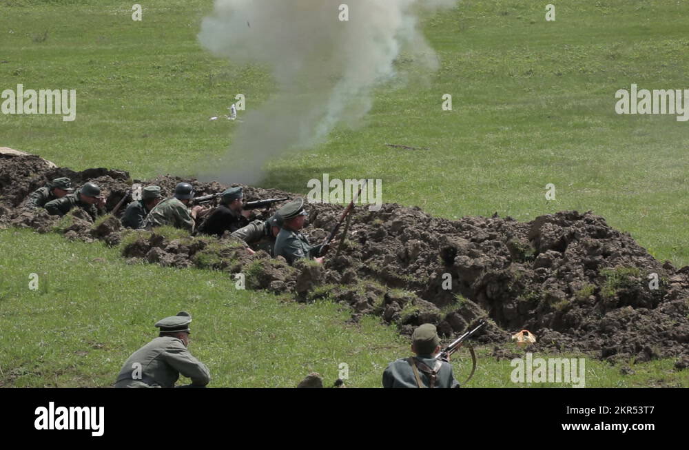 Battle of the trenches Stock Videos & Footage - HD and 4K Video Clips ...