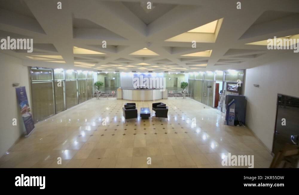 Security guard reception in building Stock Videos & Footage - HD and 4K ...