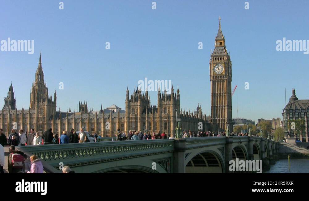 Big Ben clock tower and the Houses of Parliament London England Stock ...