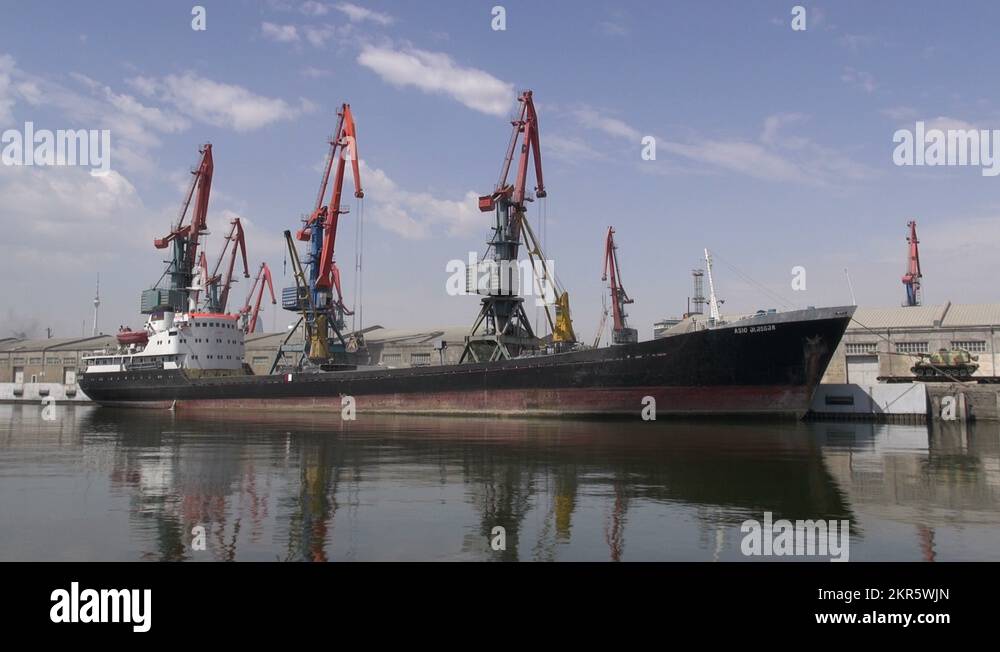 Baku international sea trade port Stock Videos & Footage - HD and 4K ...