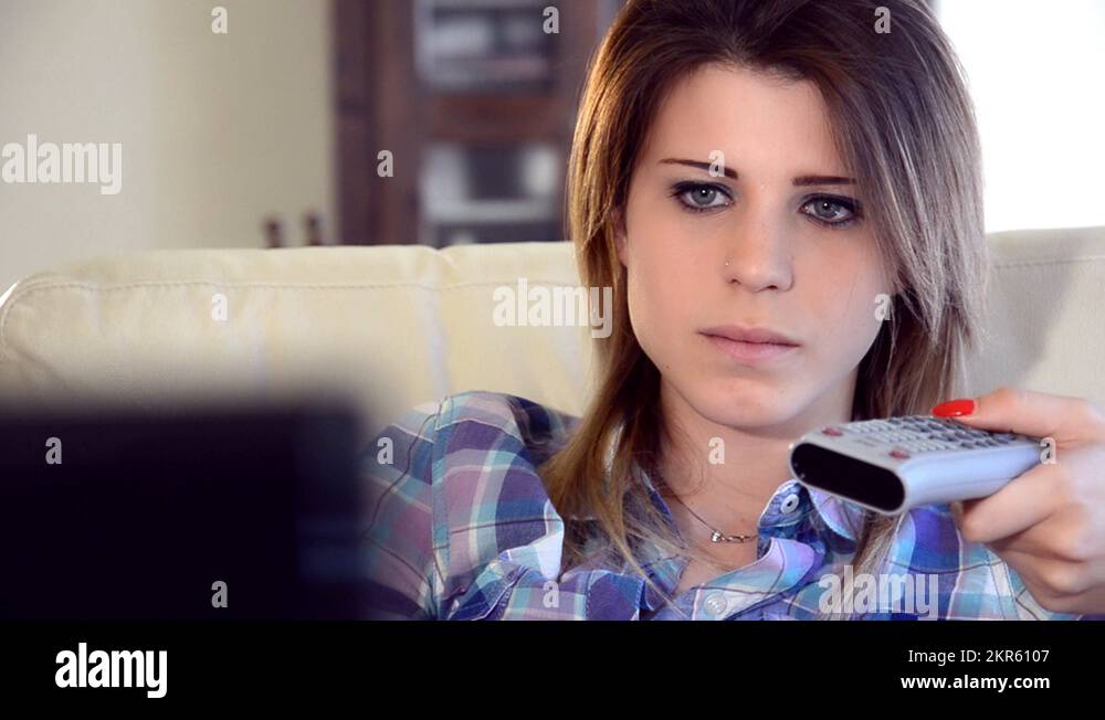 Teenager watching tv angry Stock Videos & Footage - HD and 4K Video ...