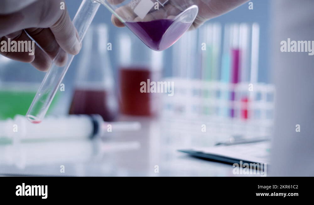 Scientist research beaker test tube Stock Videos & Footage - HD and 4K ...