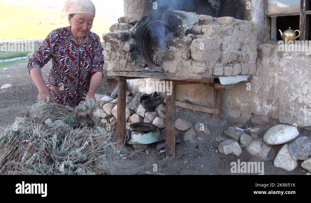 Woman in pamir traditional clothing Stock Videos & Footage - HD and 4K ...