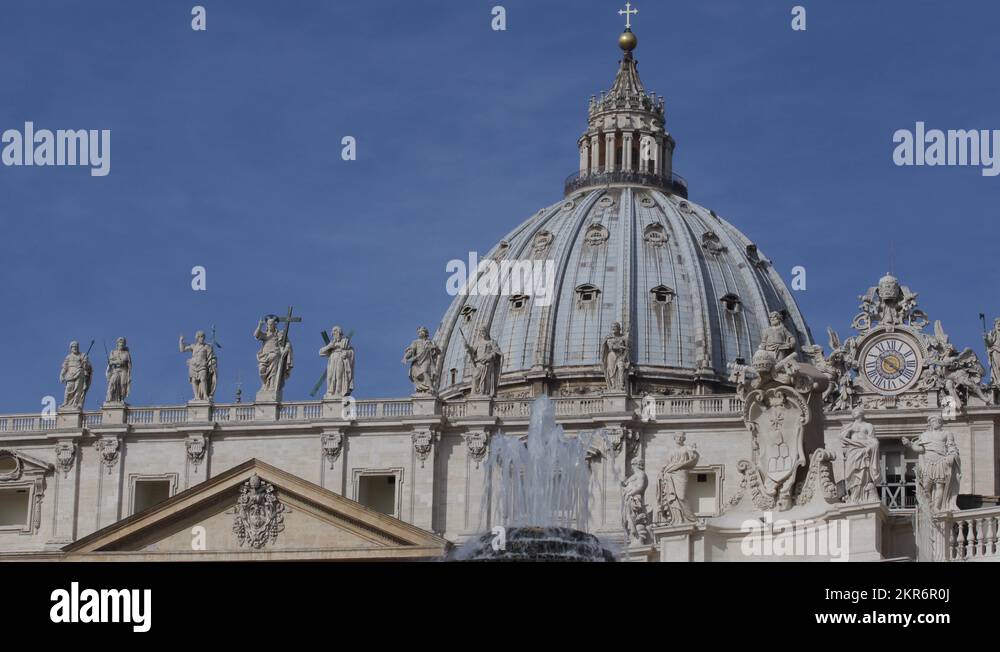 St. Peter's Basilica Vatican City State Pope Benedict Home Dome Cupola ...