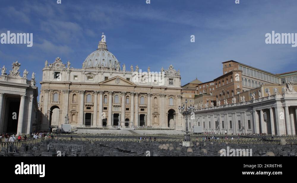 Ultra HD 4K St. Peter's Basilica Vatican City Rome Italy, Basilica di ...