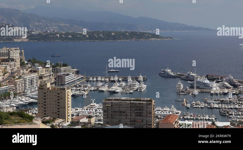 Ultra HD 4K Monaco Monte Carlo Skyline French Riviera Cote d'Azur ...