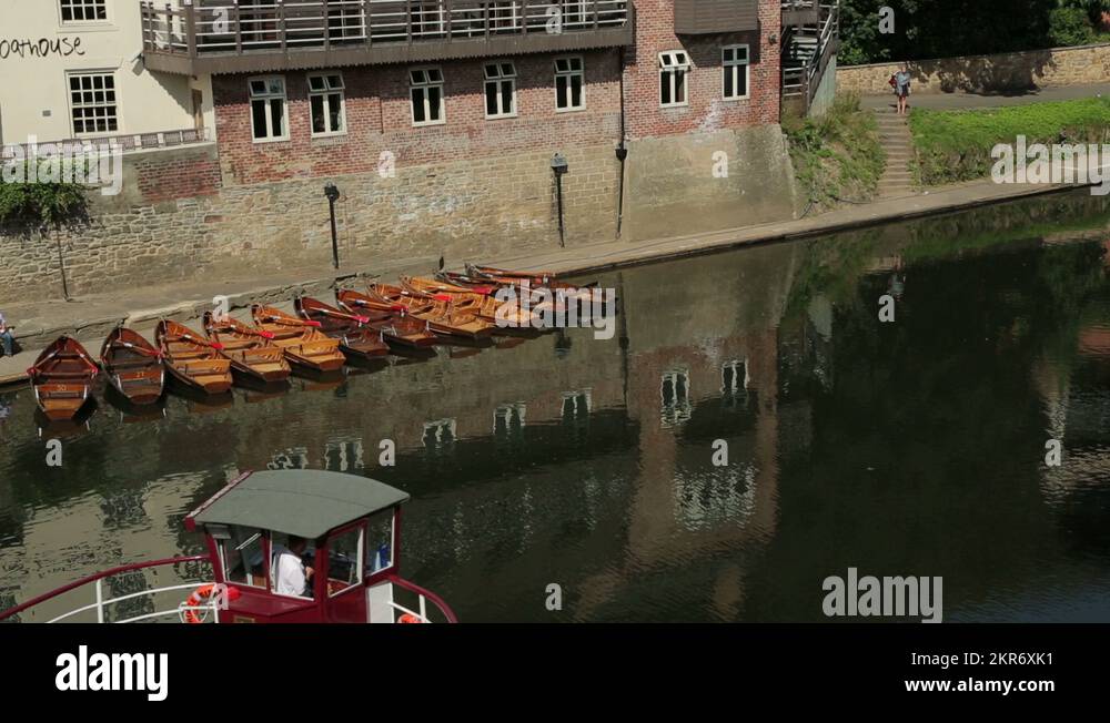 prince bishop sightseeing cruise, river wear, durham, england Stock ...
