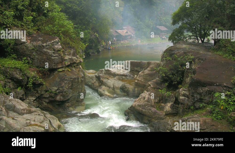 Tukuran River With Waterfalls, On The Island Of Mindoro Philippines, Hd ...