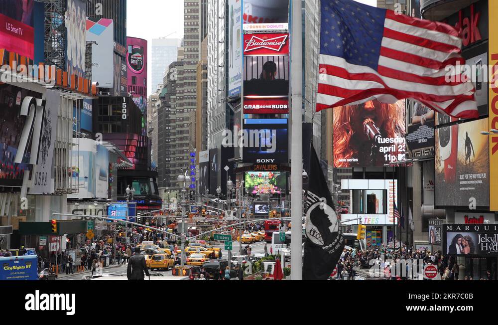 Times Square New York City Ads Billboard Neon LCD Advertising Sign ...