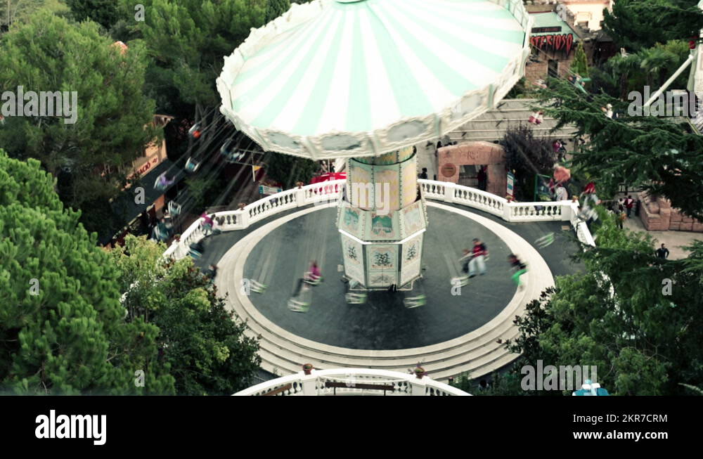Barcelona the tibidabo theme park Stock Videos & Footage - HD and 4K ...