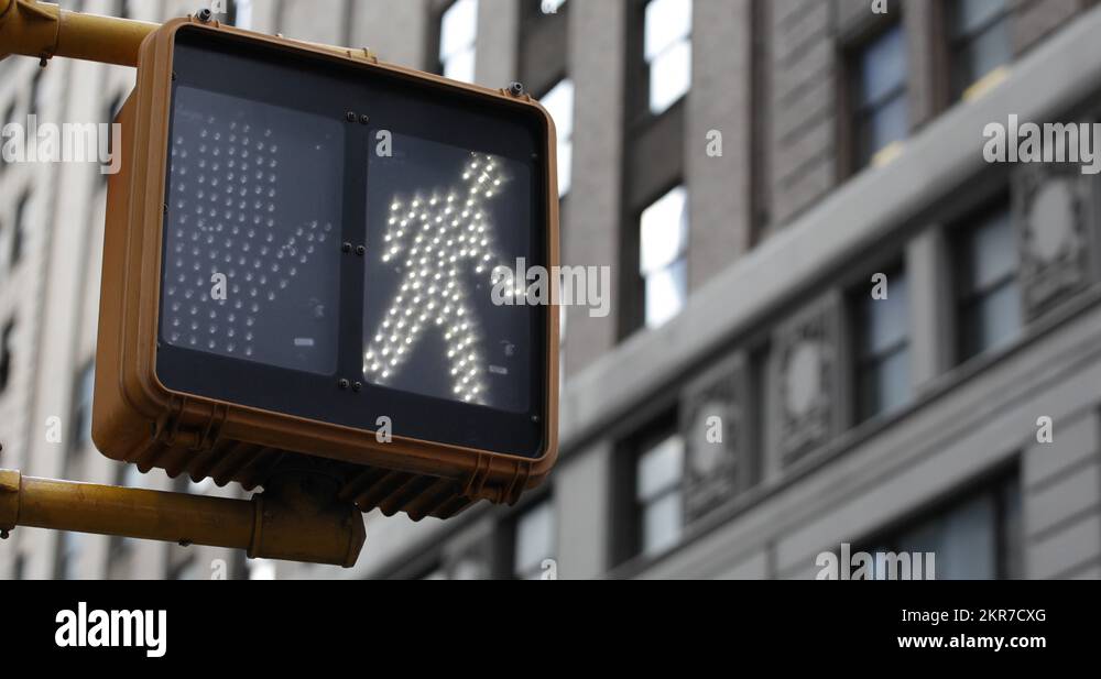 Pedestrian stop sign traffic light Stock Videos & Footage - HD and 4K ...