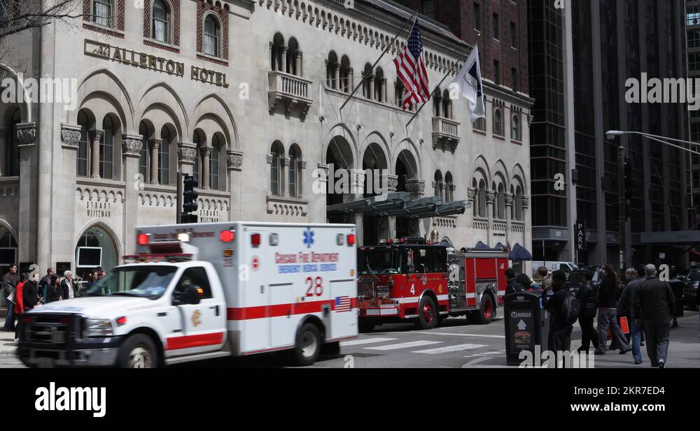 Ultra HD 4K UHD Emergency Ambulance Medical Car Passing Urgency Team ...