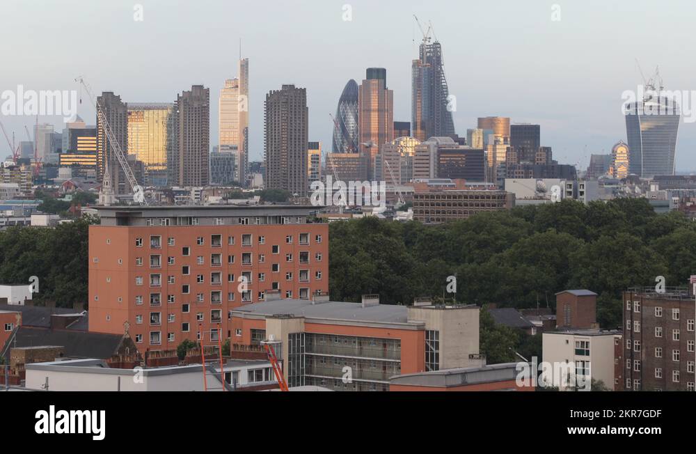 Buildings skyline sunset city of london Stock Videos & Footage - HD and ...