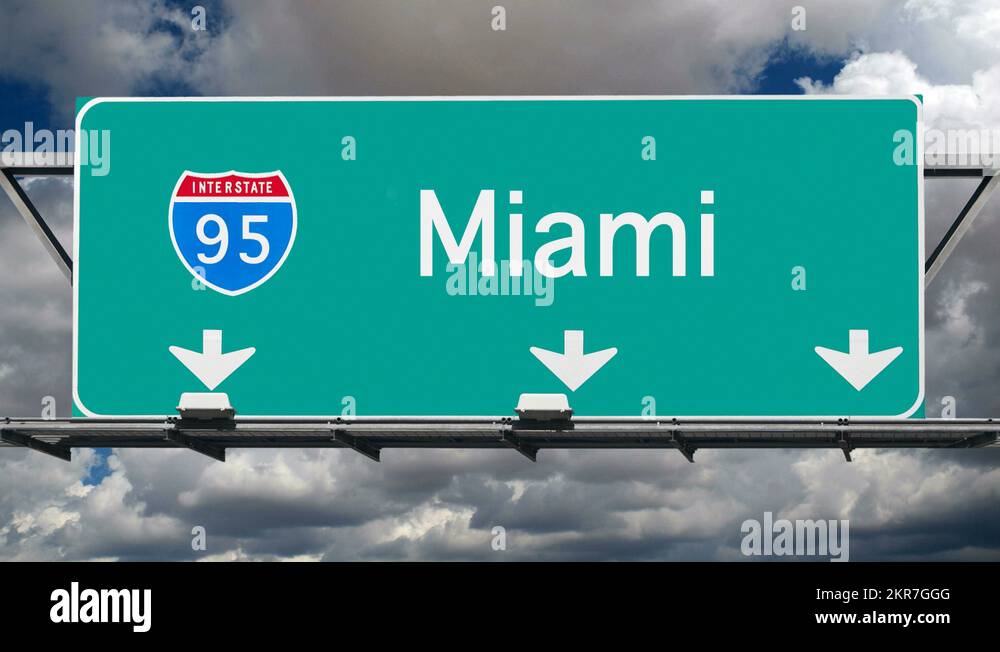 Interstate 95 sign Stock Videos & Footage - HD and 4K Video Clips - Alamy