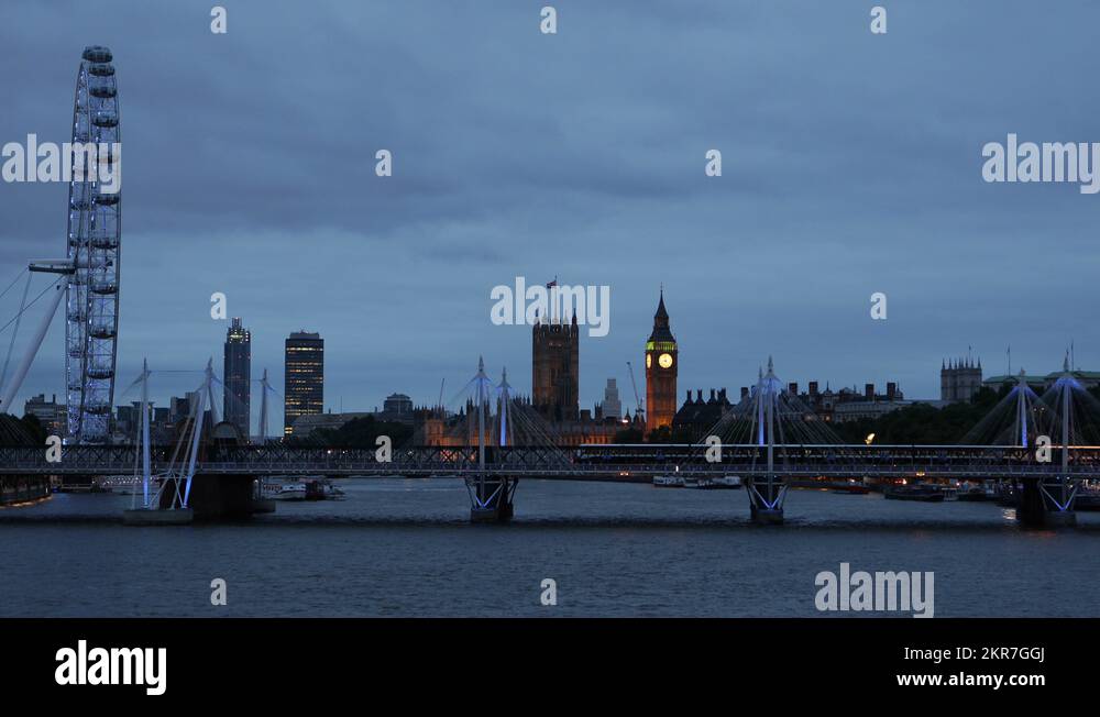 Tower bridge house at night Stock Videos & Footage - HD and 4K Video ...