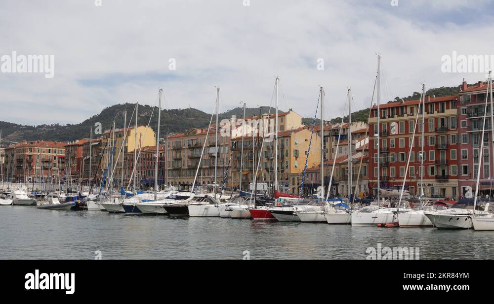 Ultra HD 4K Sea Port City Nice France Sail Boats Luxury Yachts Ships ...