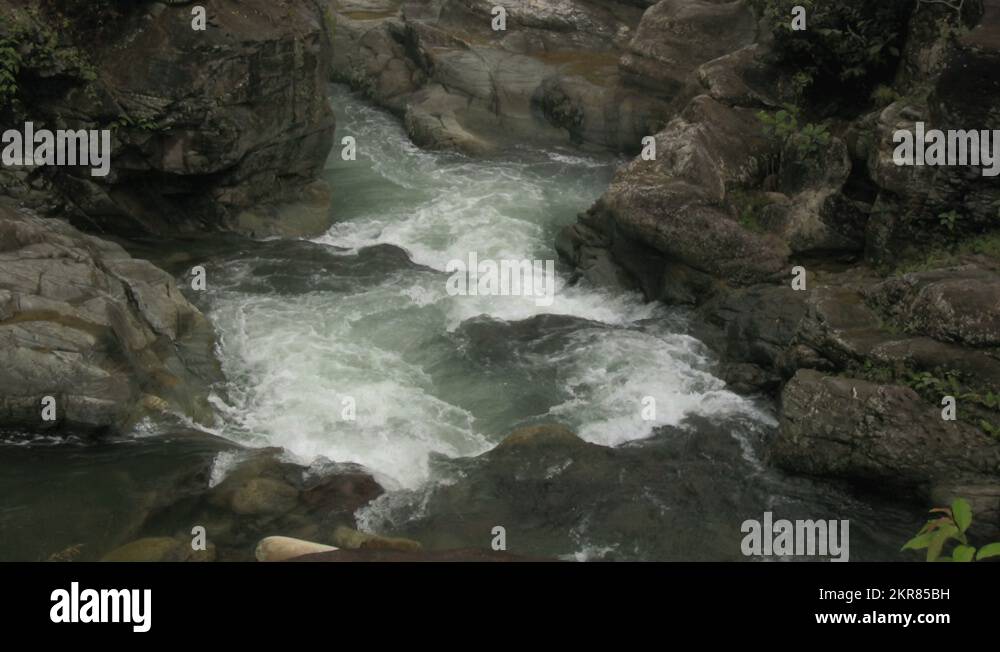 Tukuran River With Waterfalls, On The Island Of Mindoro Philippines, Hd ...